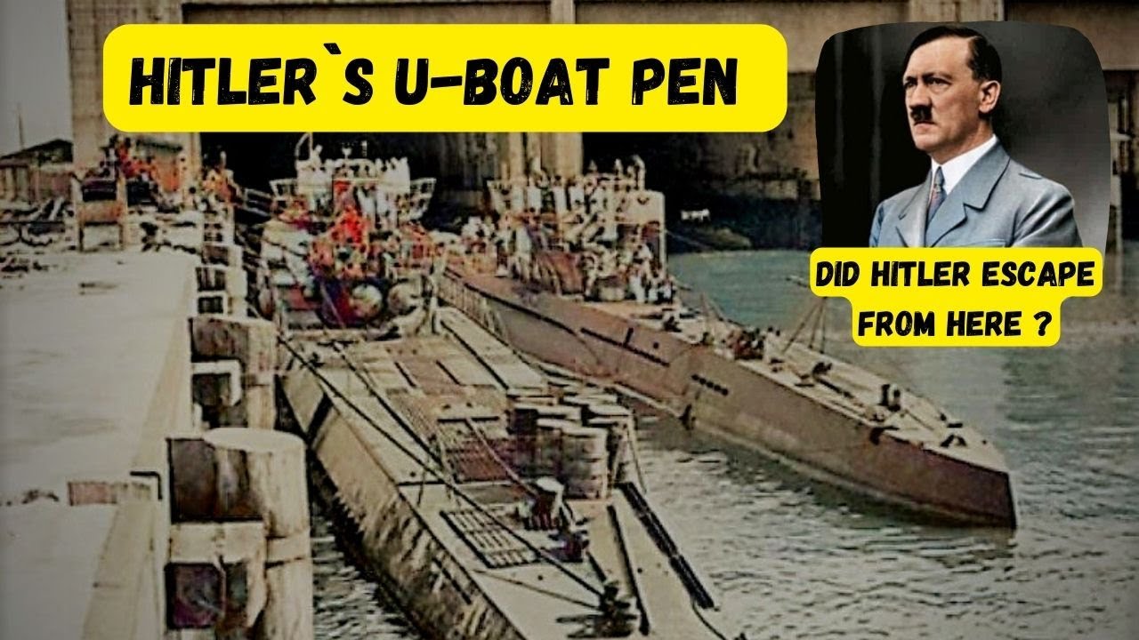 Hitlers U-boat pen still here. Did Hitler escape from this U-boat base ...