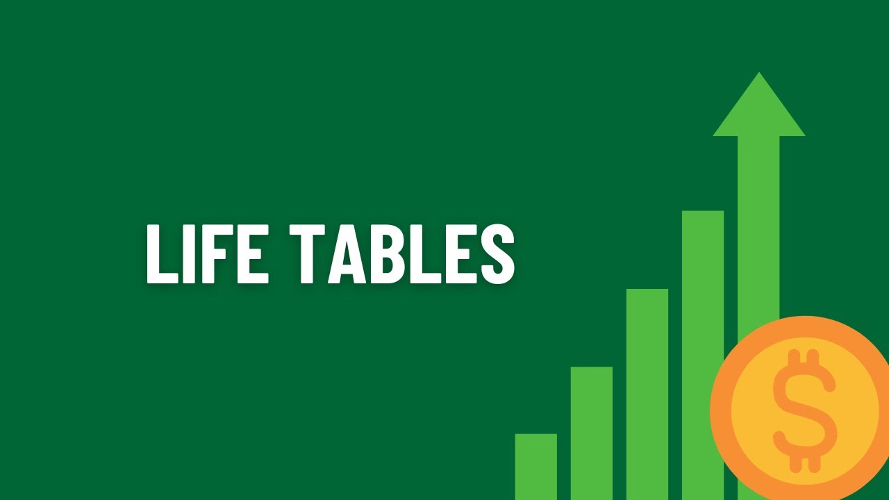 Understanding life tables - YouTube