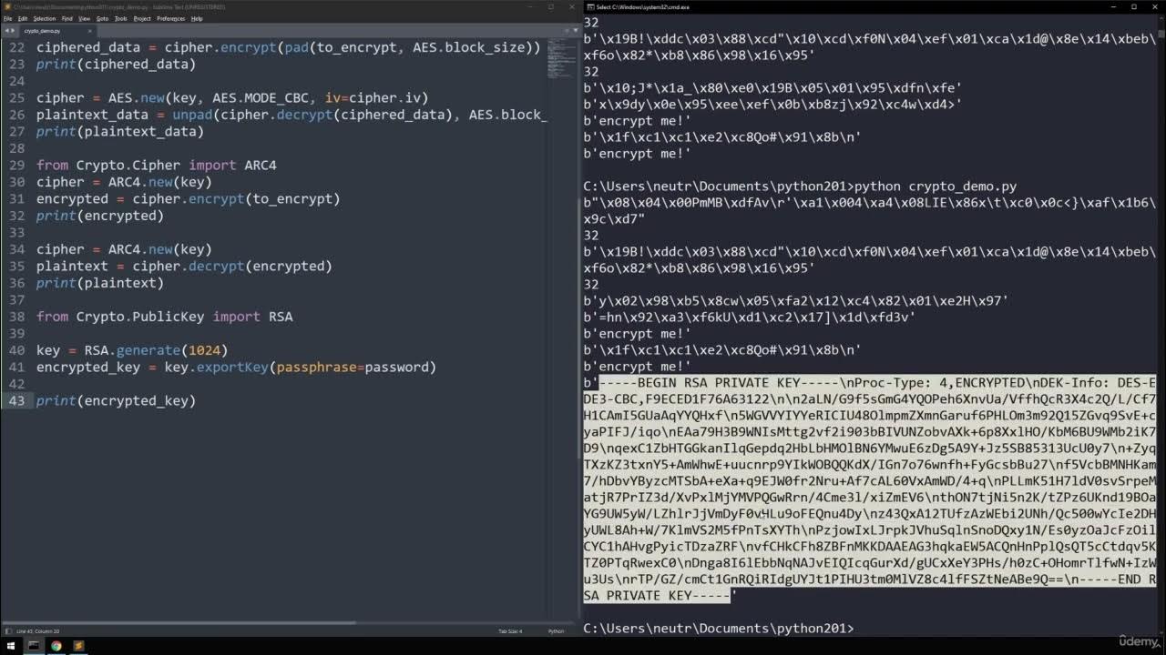 22 Pycryptodome - YouTube