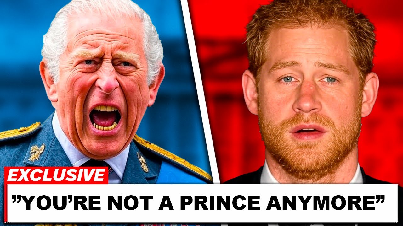 Prince Harry BREAKS DOWN After House of Lords Moves to REMOVE His Royal ...