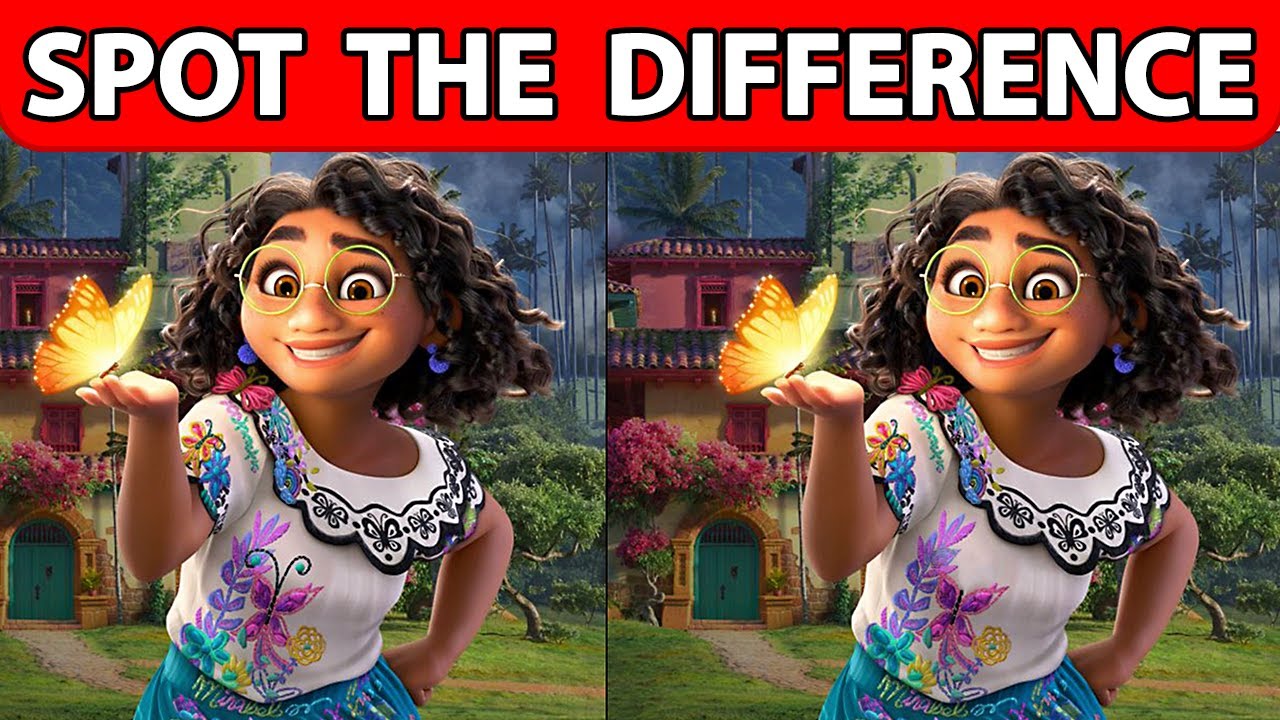 Spot the Difference: Encanto - YouTube