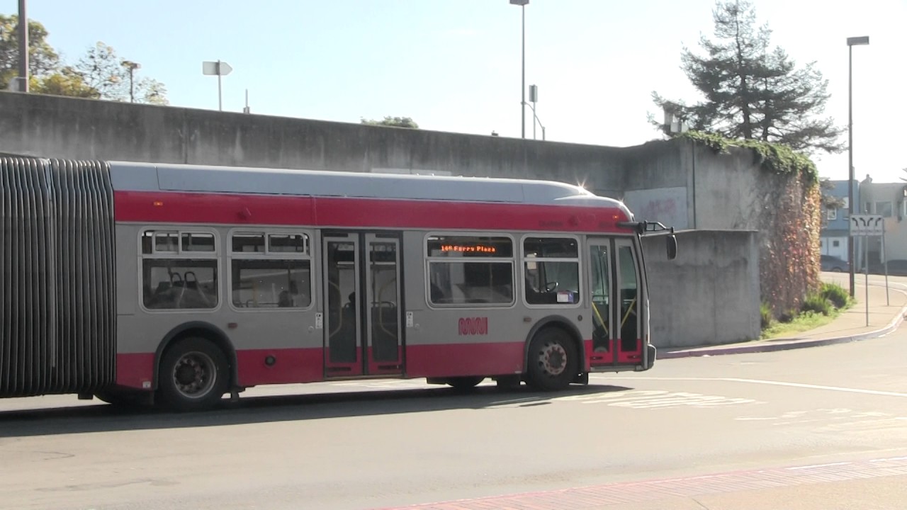 MUNI Railway - New Flyer XDE60 Route 14R #6514 - YouTube