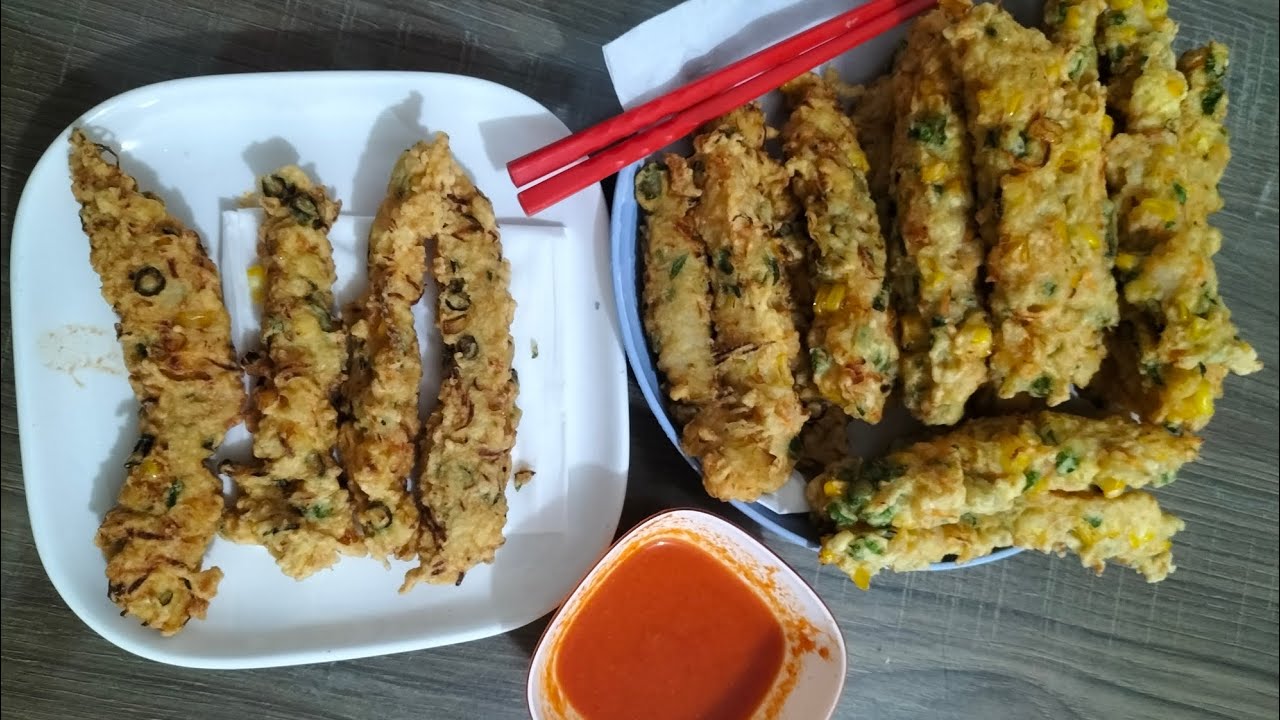 gorengan khas pontianak.he tiau/ha tiau.. steak udang - YouTube