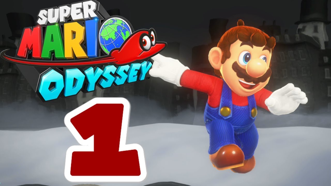 Super Mario Odyssey Part 1 -Intro & Cap Kingdom - YouTube