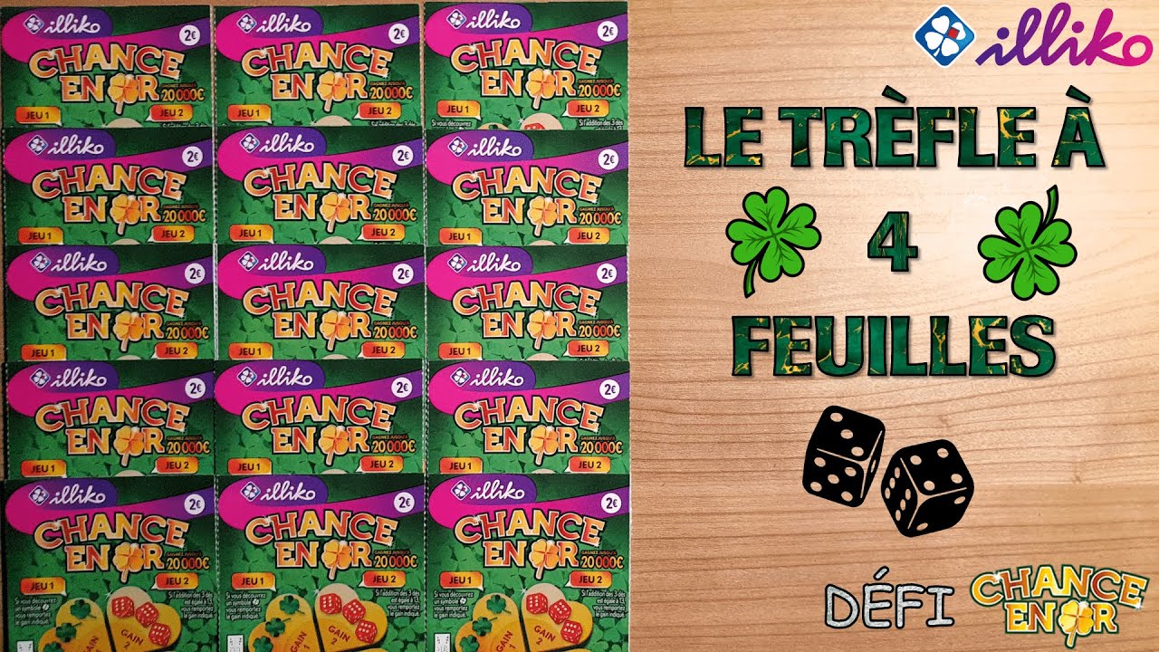 🍀 Le trèfle à 4 feuilles - Spécial "Chance en Or" • FDJ/Illiko 🍀 - YouTube