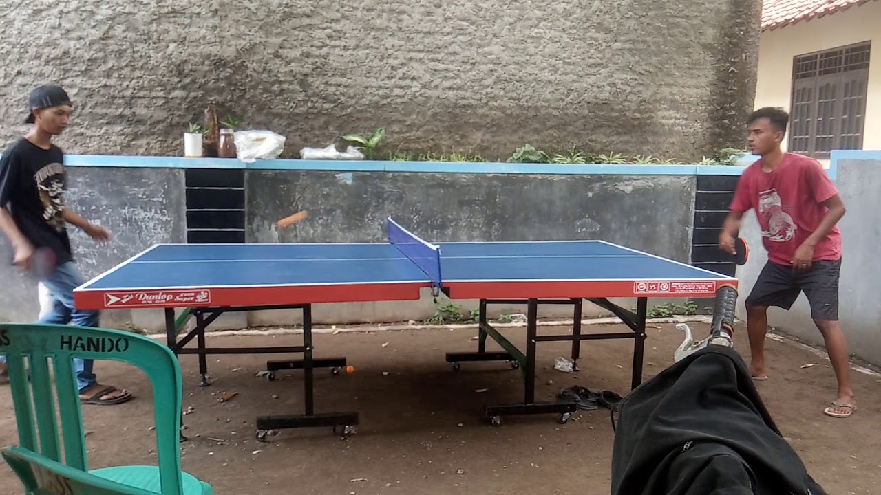 keseruan bermain tenis meja - YouTube