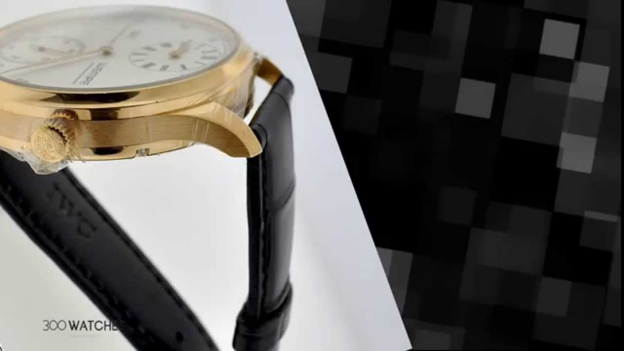IWC Portuguese Regulator Mechanical 18K Rose Gold Watch - YouTube