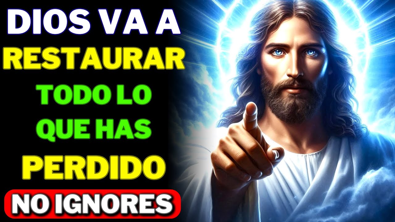 ⏳Dios dice: Tu tiempo de recuperación ha llegado –Dios promete ...