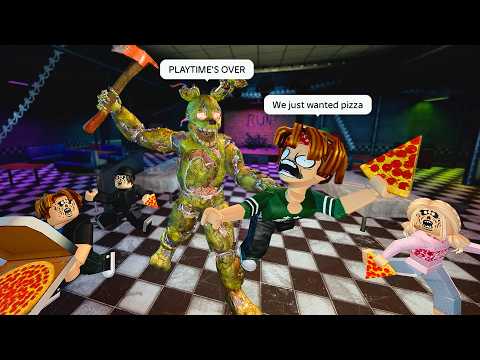 SPRINGTRAP IS A MENACE🐰🪓🍕 - ROBLOX BITE BY NIGHT FUNNY MOMENTS