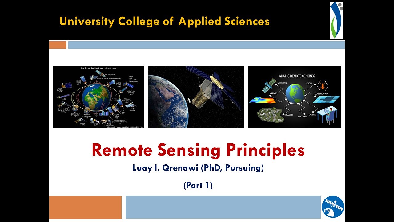 Lecture 3 RS: Data Sources and Stages of Remote Sensing - YouTube