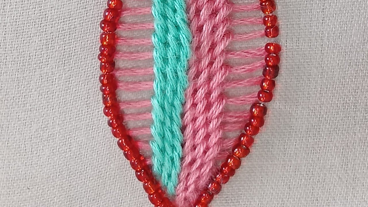 hand embroidery design handwork kadai video hand work for Beginners ...