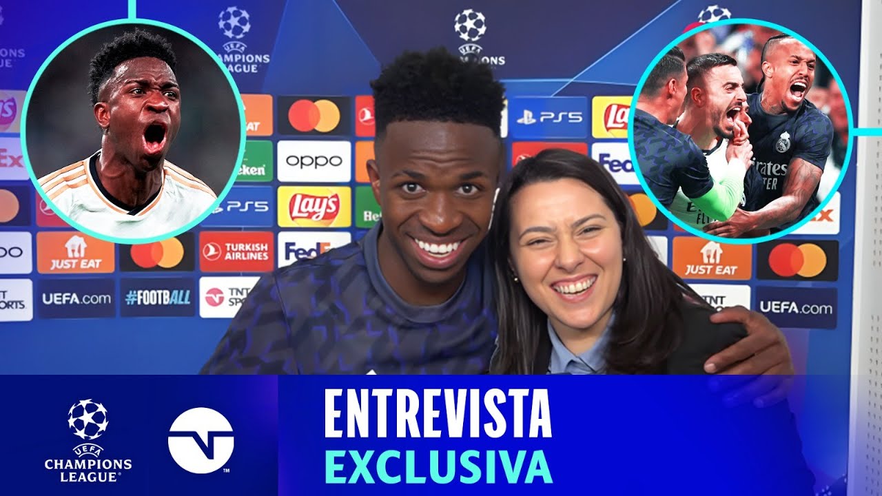 VINI JR habla sobre el Balón de Oro, la clasificación para la final de ...