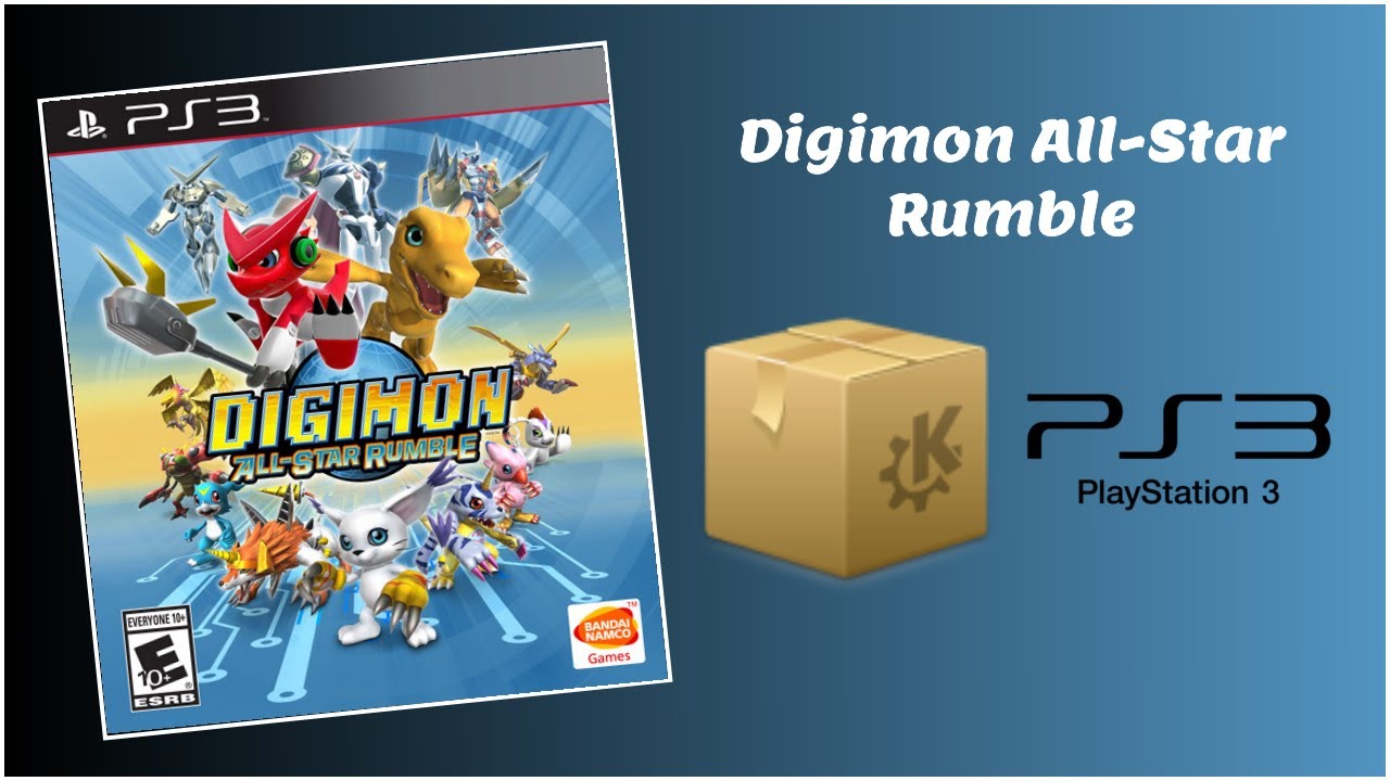 Digimon All Star Rumble PKG PS3 - YouTube