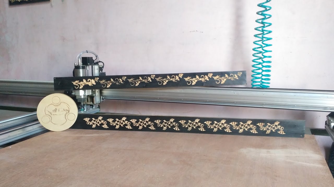 potong papan multiplek 18mm dan ukir papan jati belanda menggunakan ...
