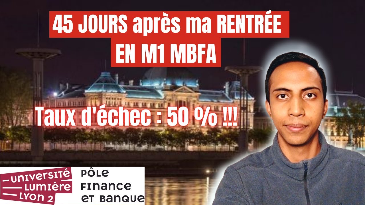 Mon retour d'expérience sur le Master 1 MBFA de l'Université Lyon 2 ...