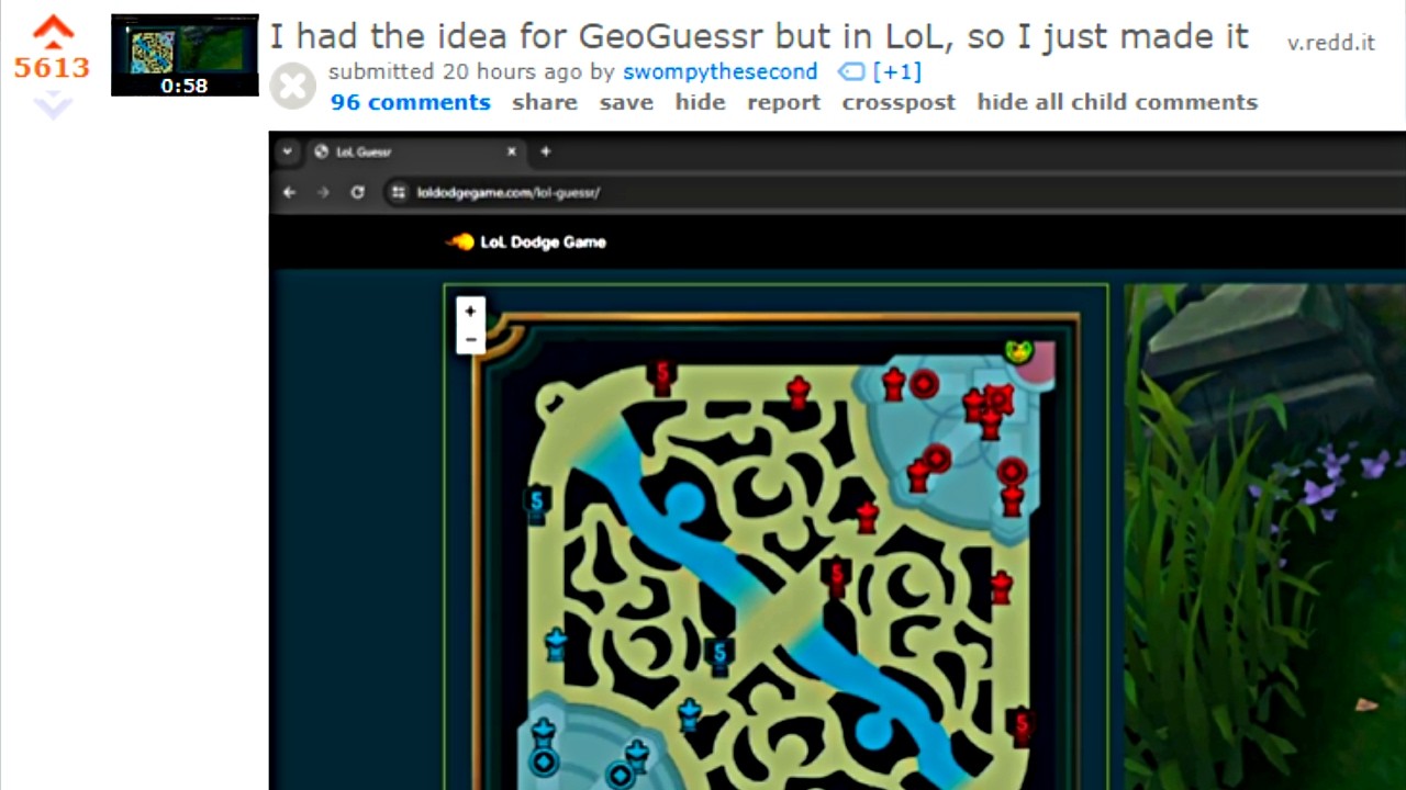 I tried GeoGuessr for League of Legends! (It's HARDER than it seems ...