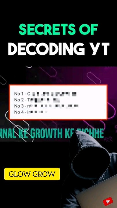 ⚡How @decodingyt Hacked YouTube Algorithm 👩‍💻 | #shorts #viral - YouTube