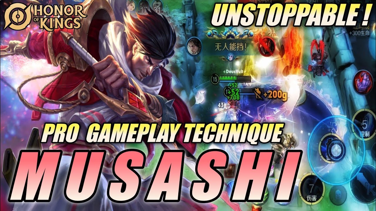 MUSASHI Pro Technique & Strategy Gameplay | Domination Game UNSTOPPABLE ...
