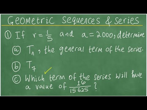 Geometric Sequences and Series. Constant ratio. Interval of convergence ...