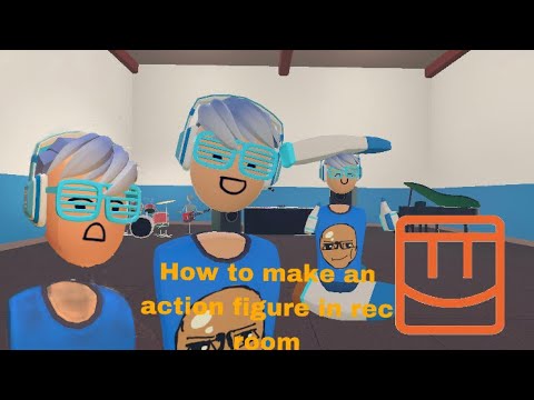 How to make an rec room action figure - YouTube