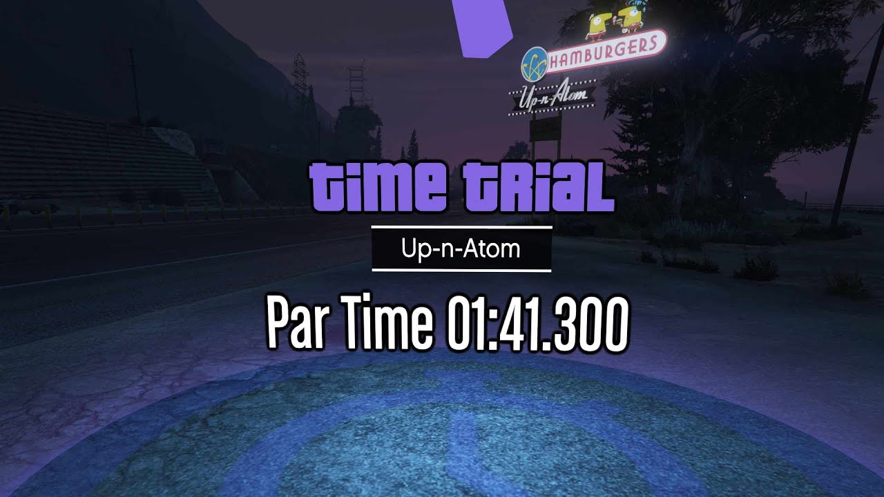 GTA 5 Time Trial This Week Up-n-Atom (1:41.3) | GTA 5 Online - YouTube