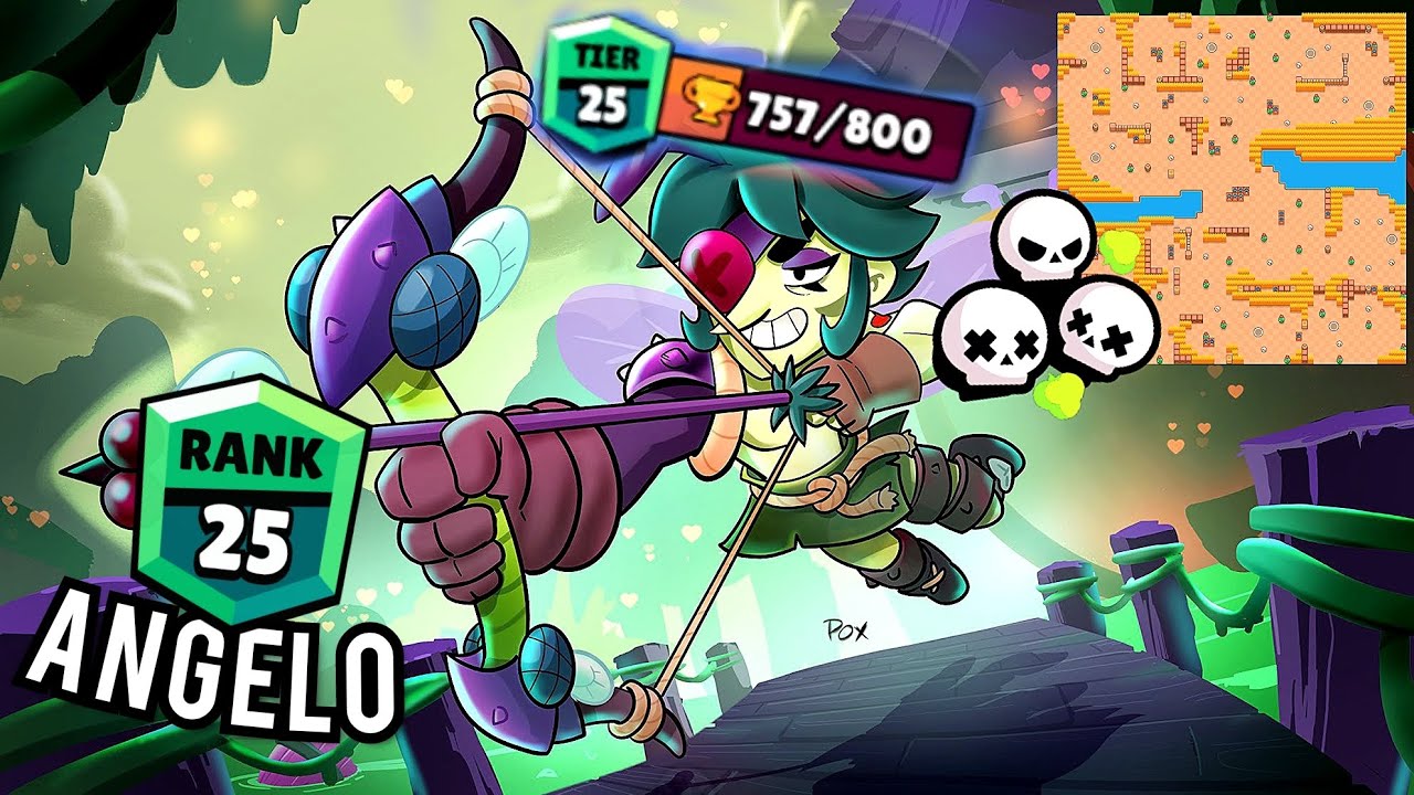 RANK 25 ANGELO duo #brawlstars - YouTube