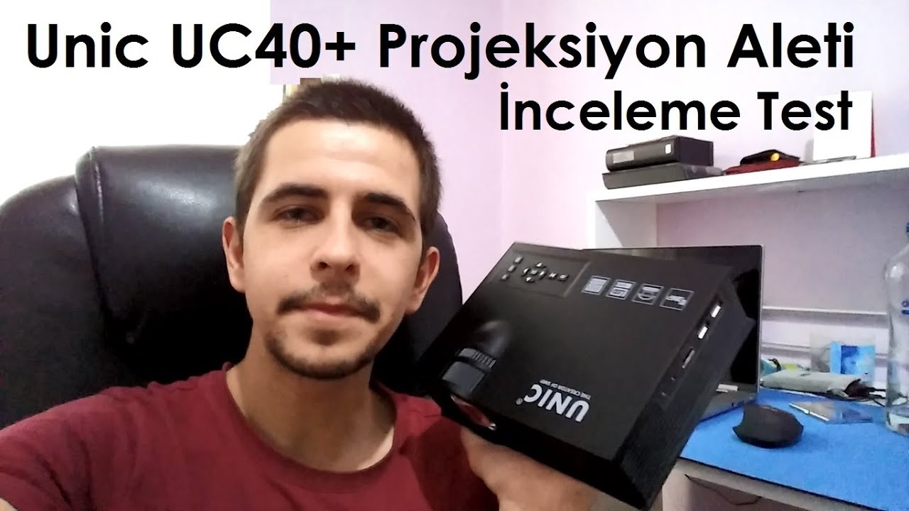 Unic UC40+ Projeksiyon aleti incelemesi I Review - YouTube