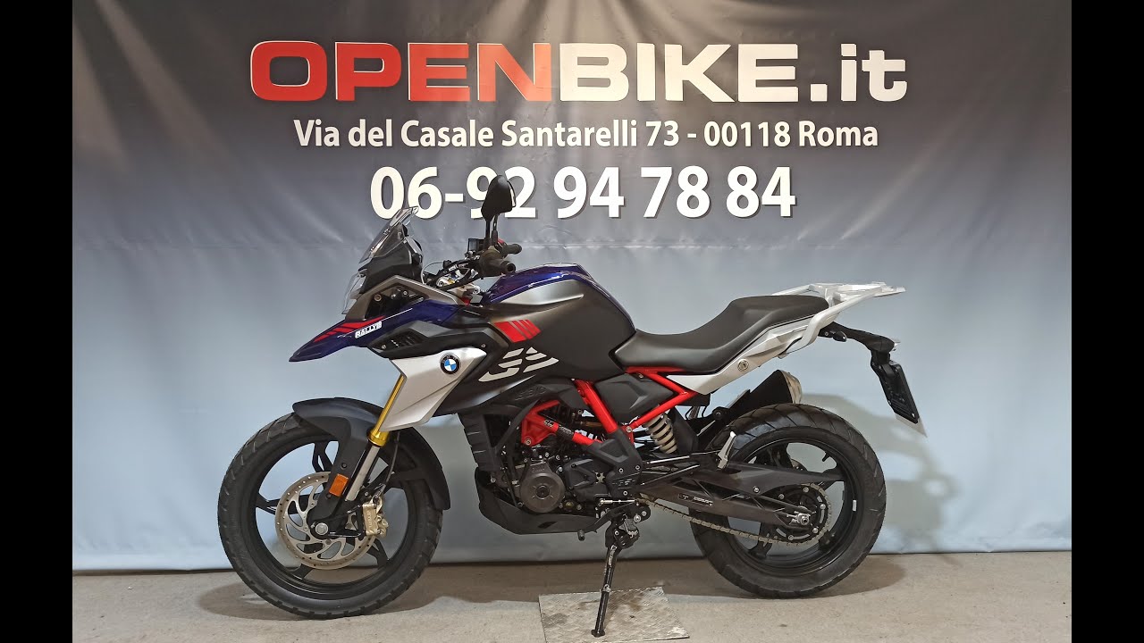 BMW G310 GS Rally anno 04/2022 Km O - YouTube