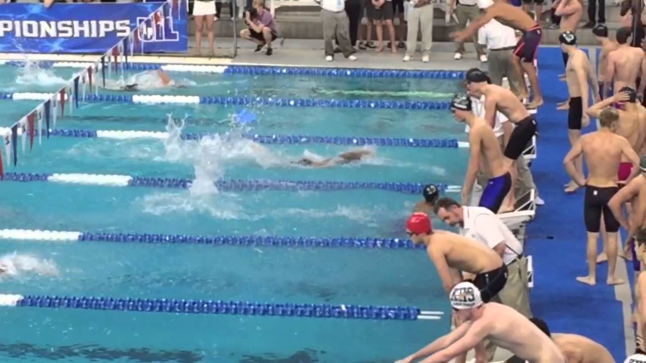 2016 6A State Finals - Boys 400 Freestyle Relay - YouTube