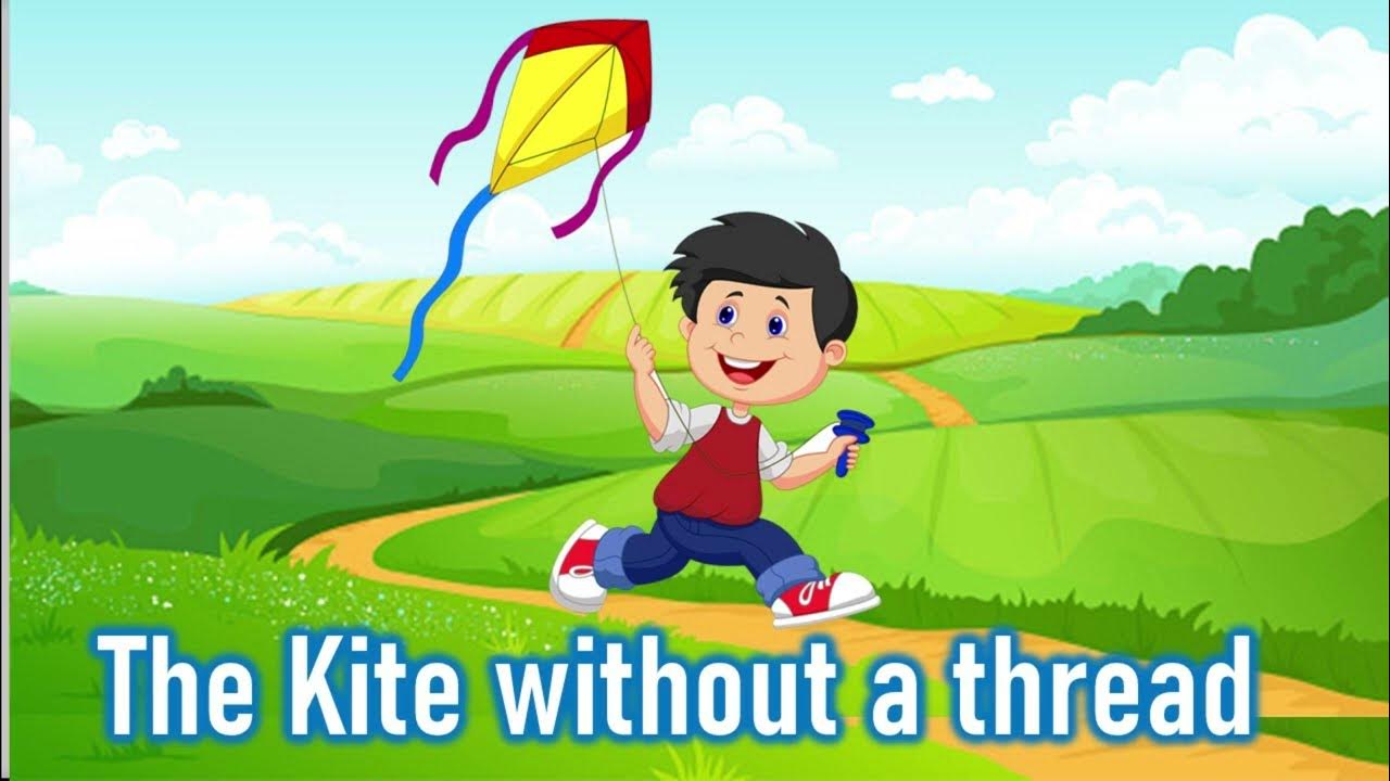 English Story The Kite without a thread | Learn English through story ...