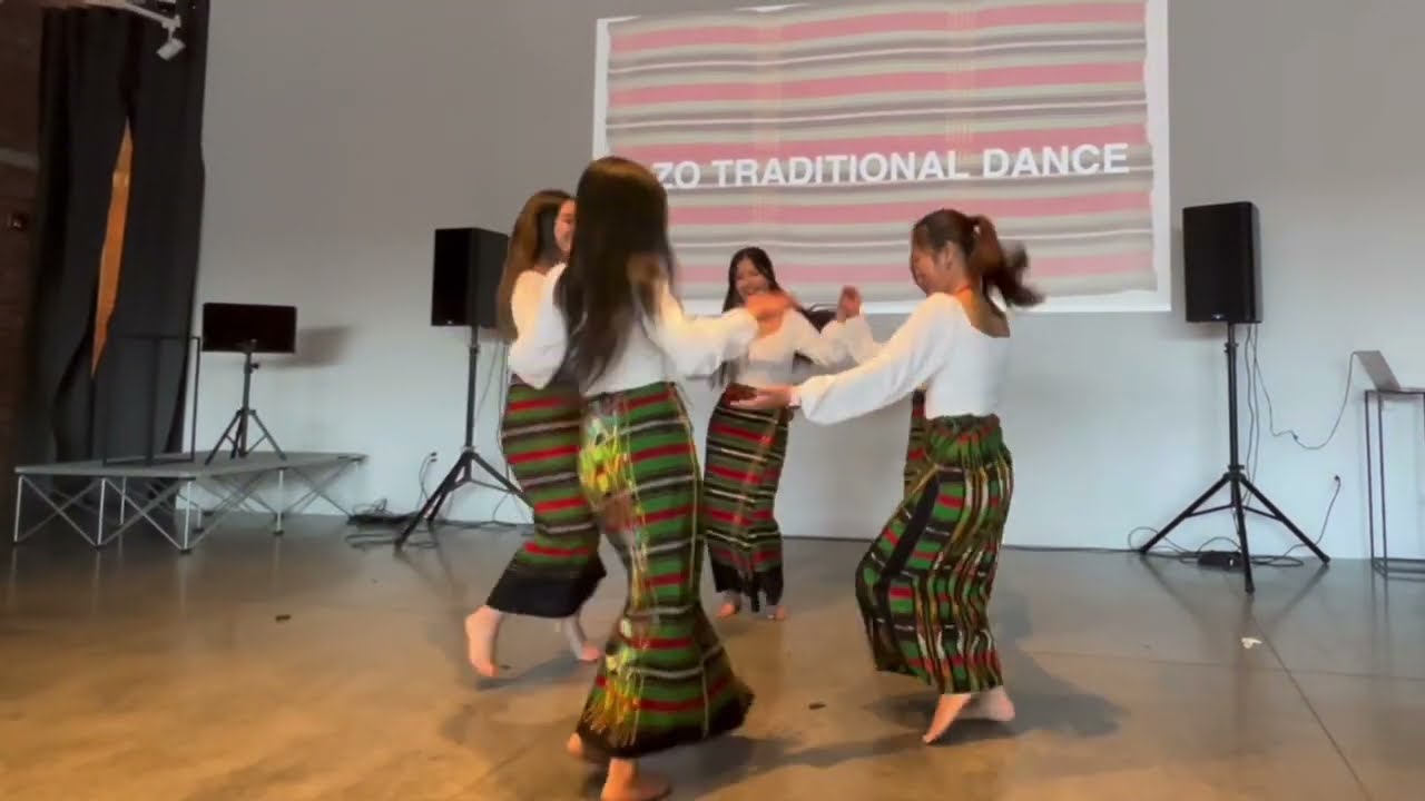 Zo Traditional Dance at IU Bloomington (Zo Lam) - YouTube