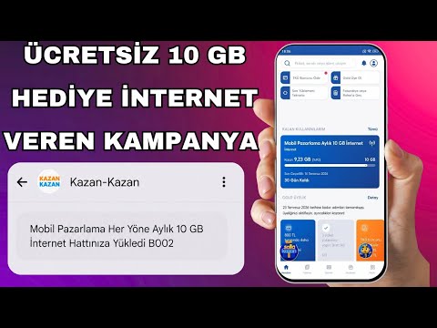 ÜCRETSİZ 10 GB İNTERNET KAMPANYASI ÇIKTI TÜM HATLAR | Turkcell Bedava İnternet