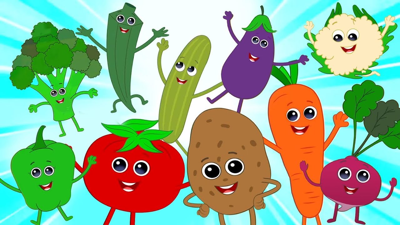 Ten Little Vegetables + More Nursery Rhymes And Baby Songs by Mr Number ...