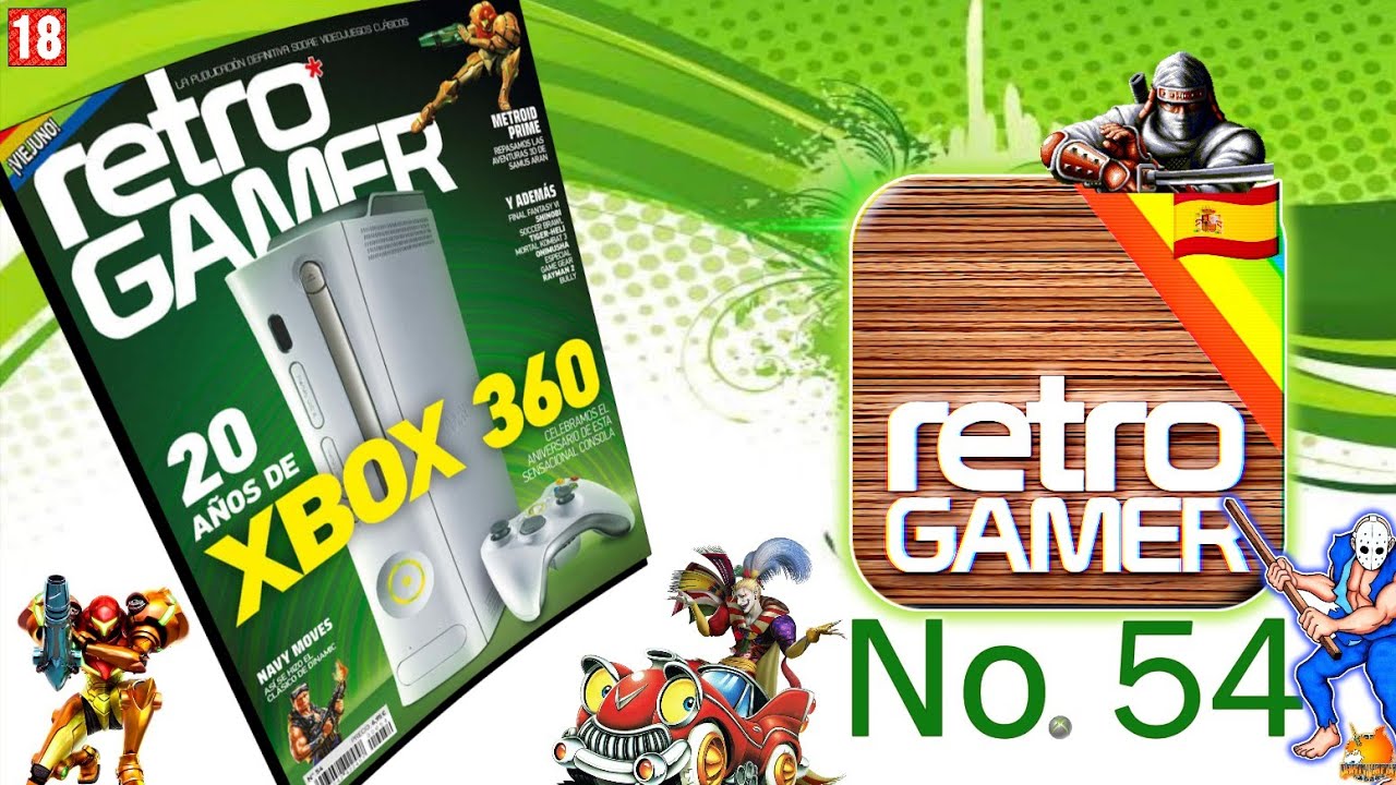 RETROGAMER España 54: Xbox 360, Shinobi, Metroid, Splatterhouse, Sega ...