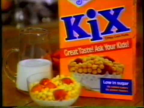 1987 Kix Cereal TV Commercial - YouTube