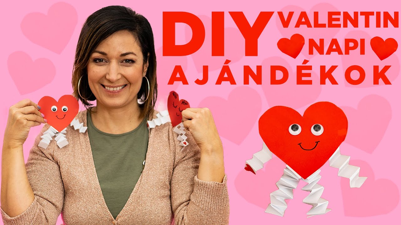 DIY ️ Valentin napi ️ Ajándékötletek - YouTube