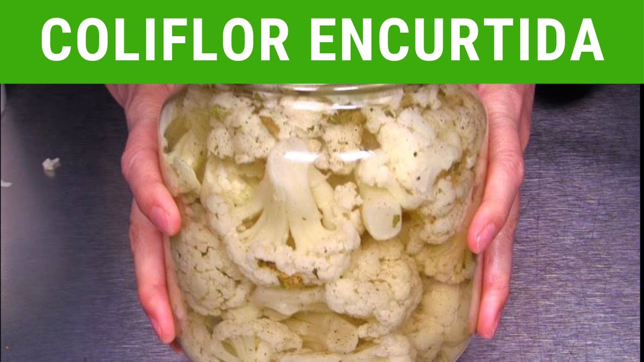 Coliflor encurtida.- RecetasdeLuzMa - YouTube