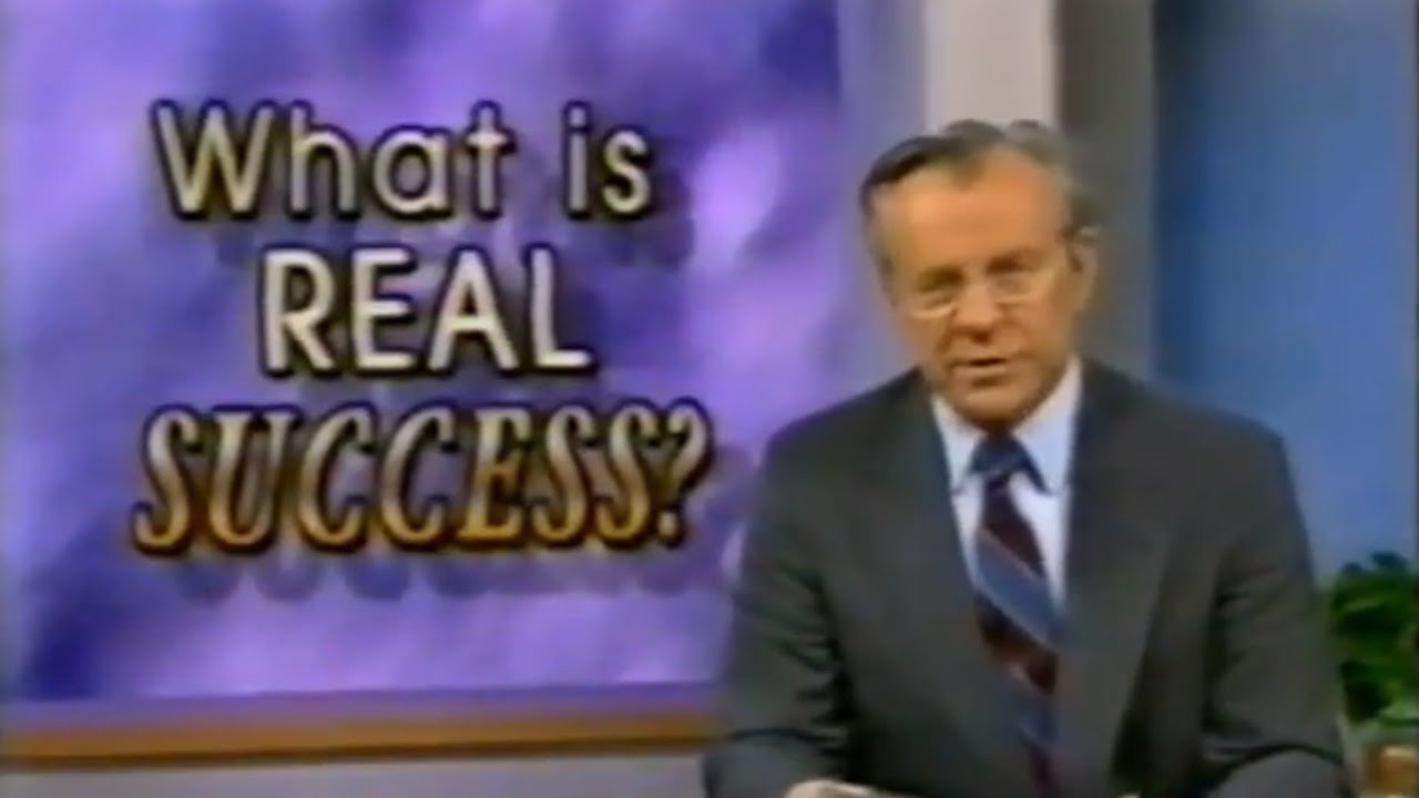What is REAL SUCCESS? - Mr. Richard Ames - The World Tomorrow - YouTube