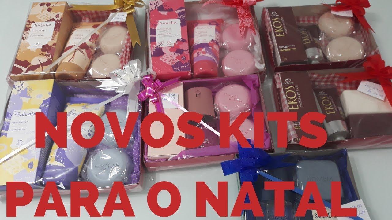 Novos Kits para o Natal. Os mais vendidos!! - YouTube