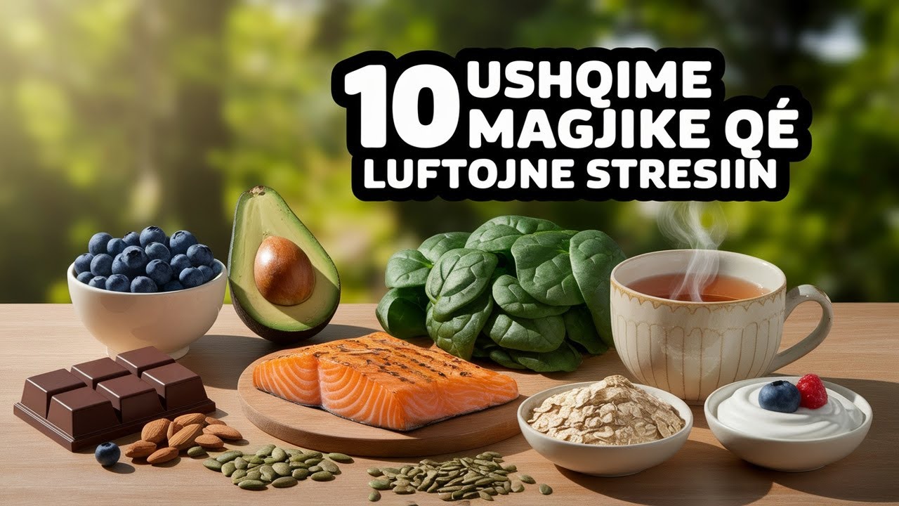 10 Ushqime Magjike që Luftojnë Stresin në Mënyrë Natyrale! - YouTube