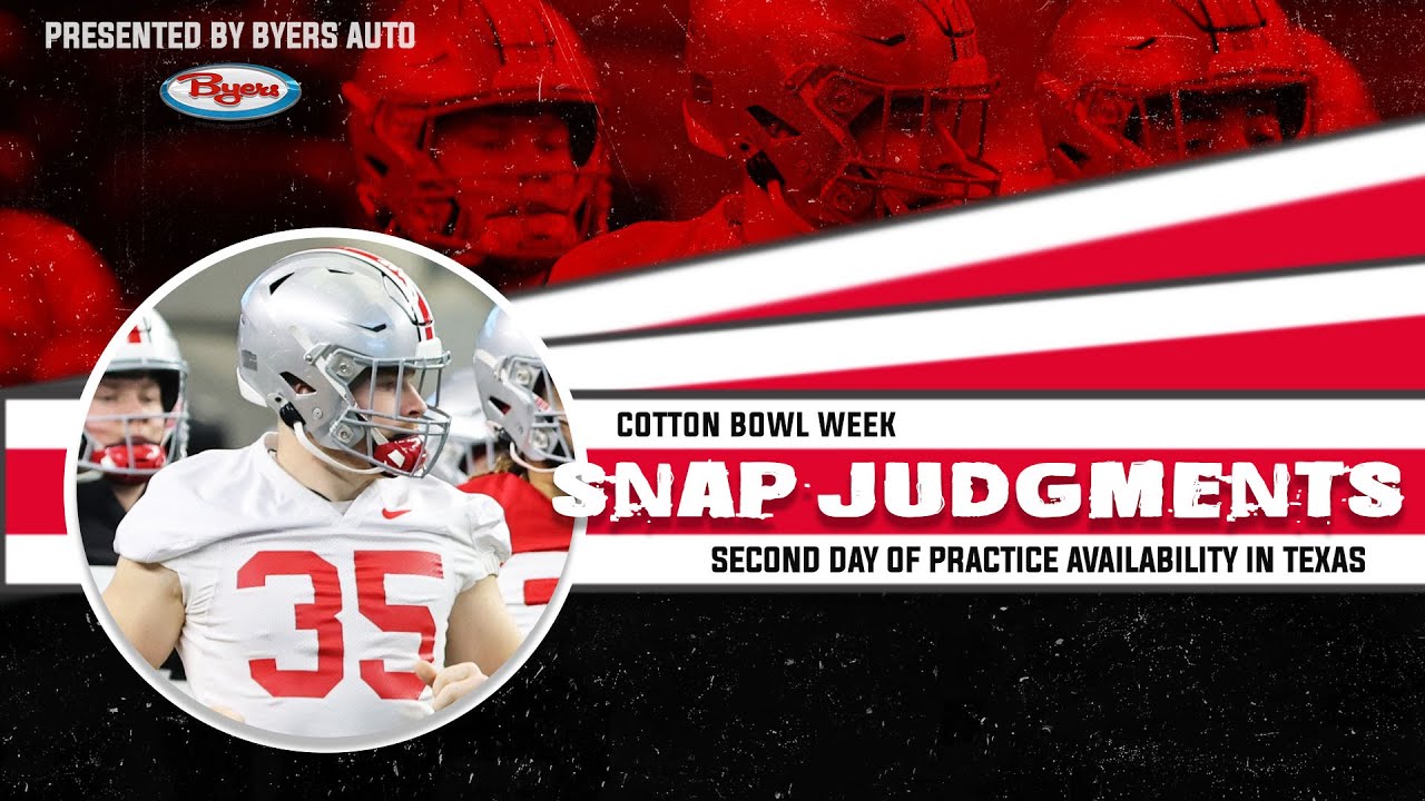 Snap Judgments: Ohio State special teams in focus, Buckeyes running ...
