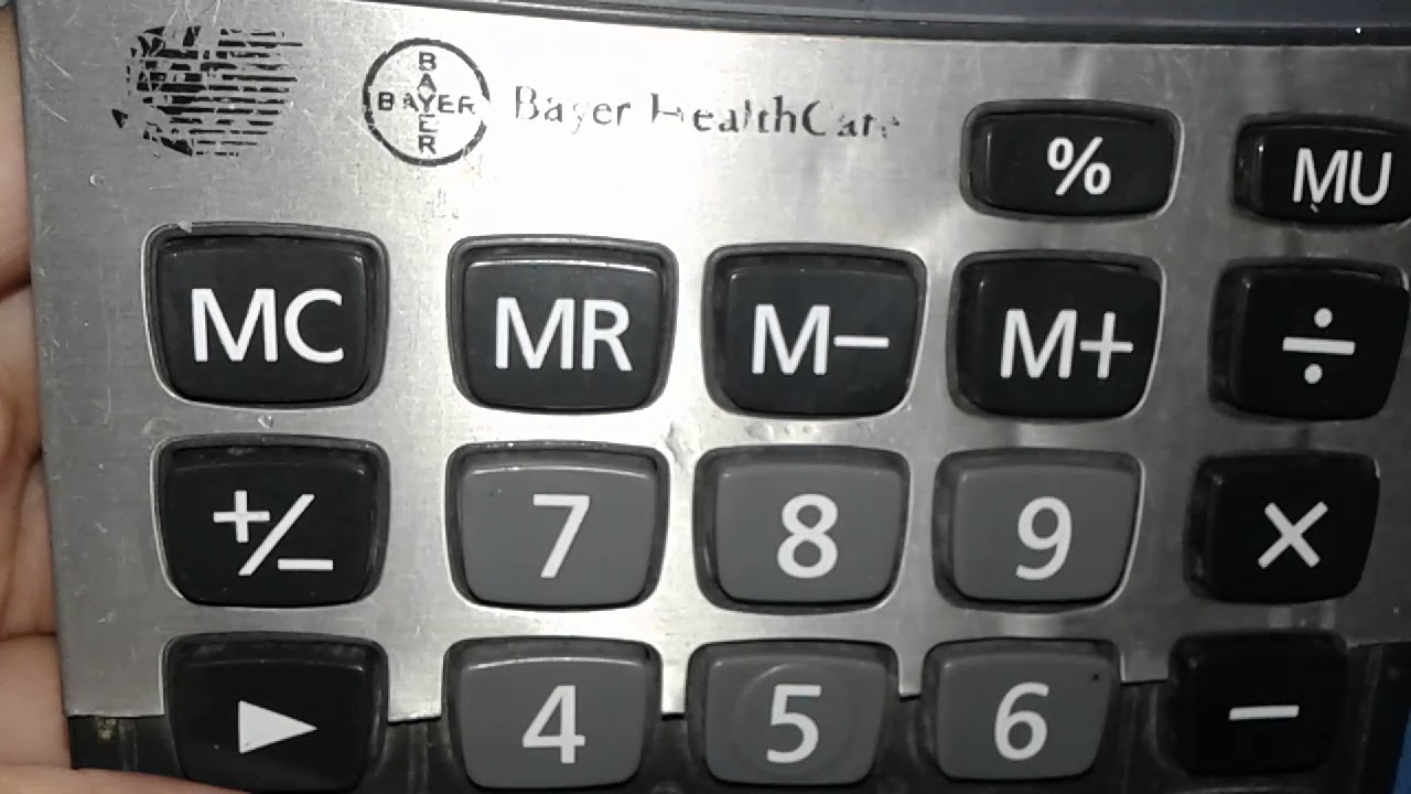 Máy tính CASIO MX-120S - YouTube