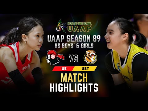 UST VS. UE | FULL GAME HIGHLIGHT| UAAPSeason 89 Junior Girls' Volleyball 2026