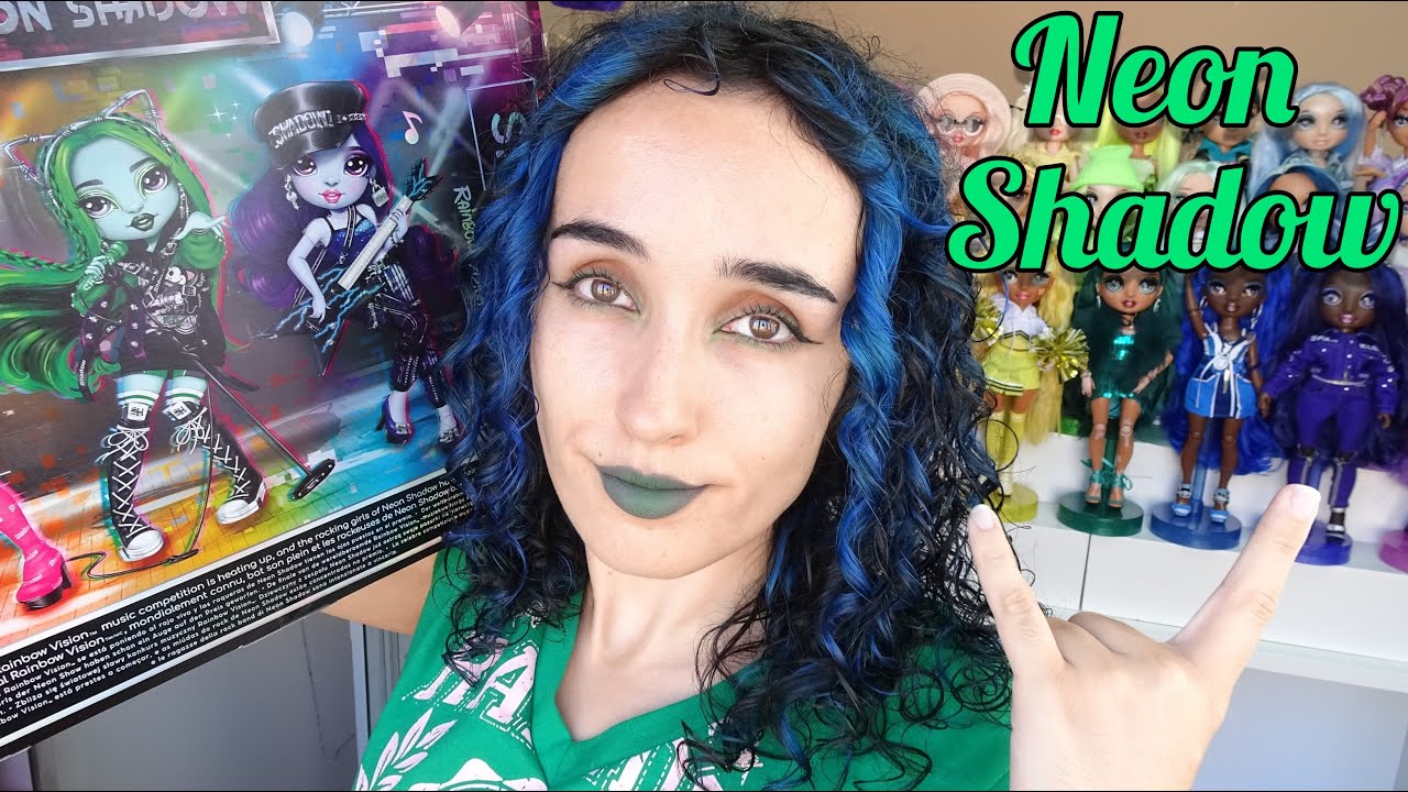 Mi primera muñeca Neon Shadow 🟢 Harley Limestone de Shadow High 🏫👥️ ...