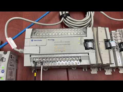 Allen Bradley Micrologix 1200 PLC Serial Comm. with Panelview Plus 600 ...
