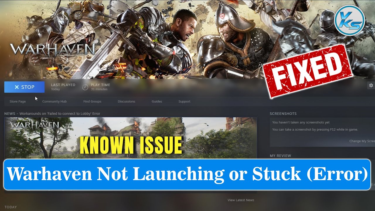 How To Fix Warhaven Launching The Game Failed, Black Screen, Not ...