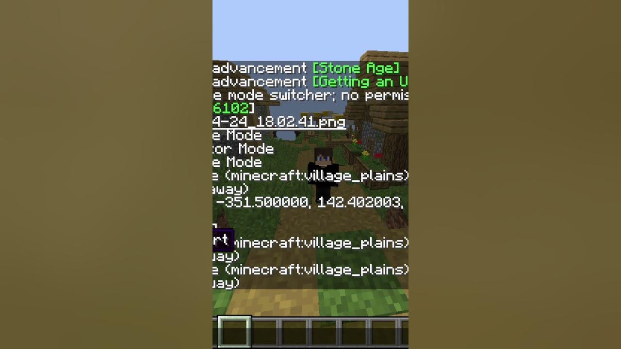 show to find seed in minecraft village - YouTube