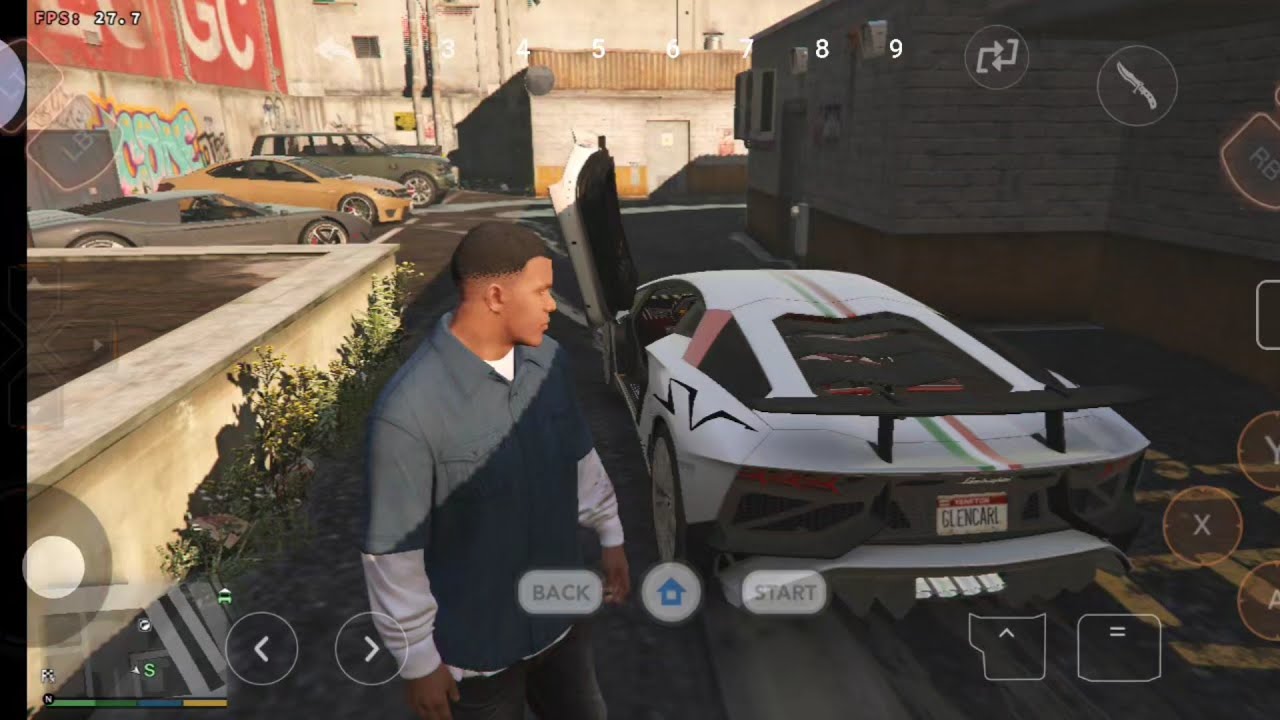 Grand Theft Auto V My Fav Cars 30FPS Normal Set Test 7 Mobox Windows ...