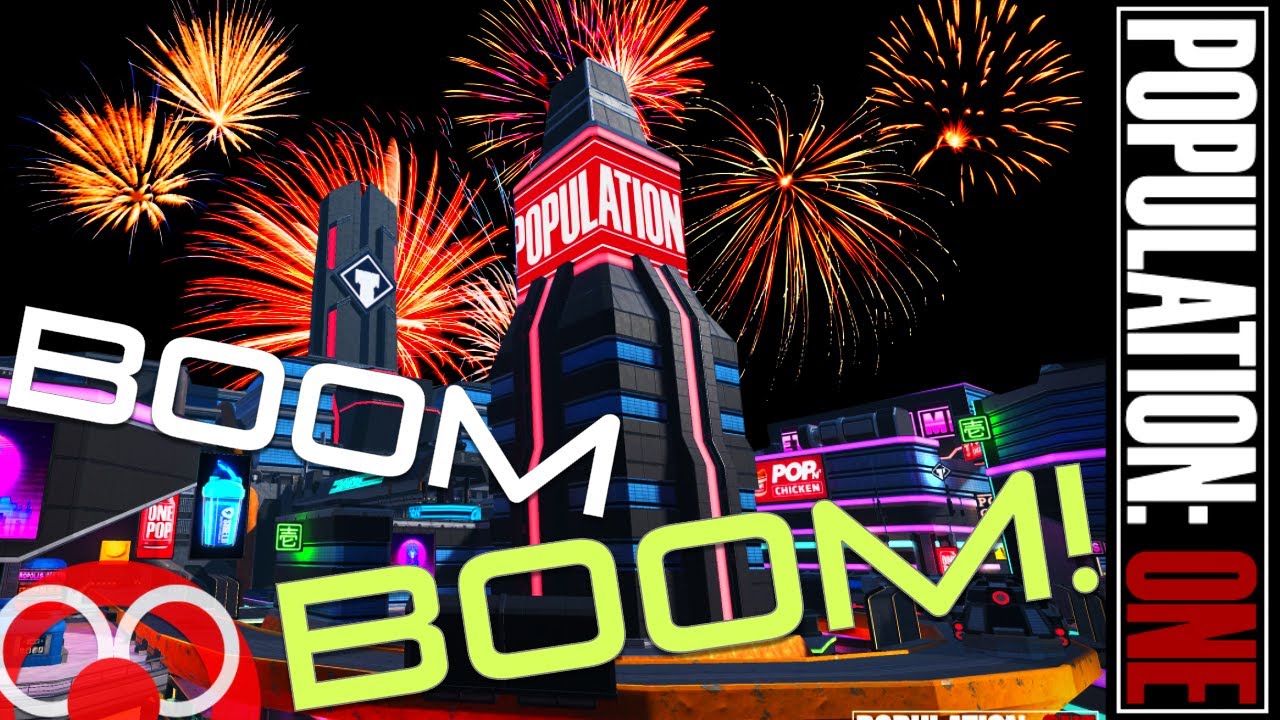 POPULATION: ONE - METROPOLIS - Fireworks over Metropolis ~ Feat: Alock4 ...