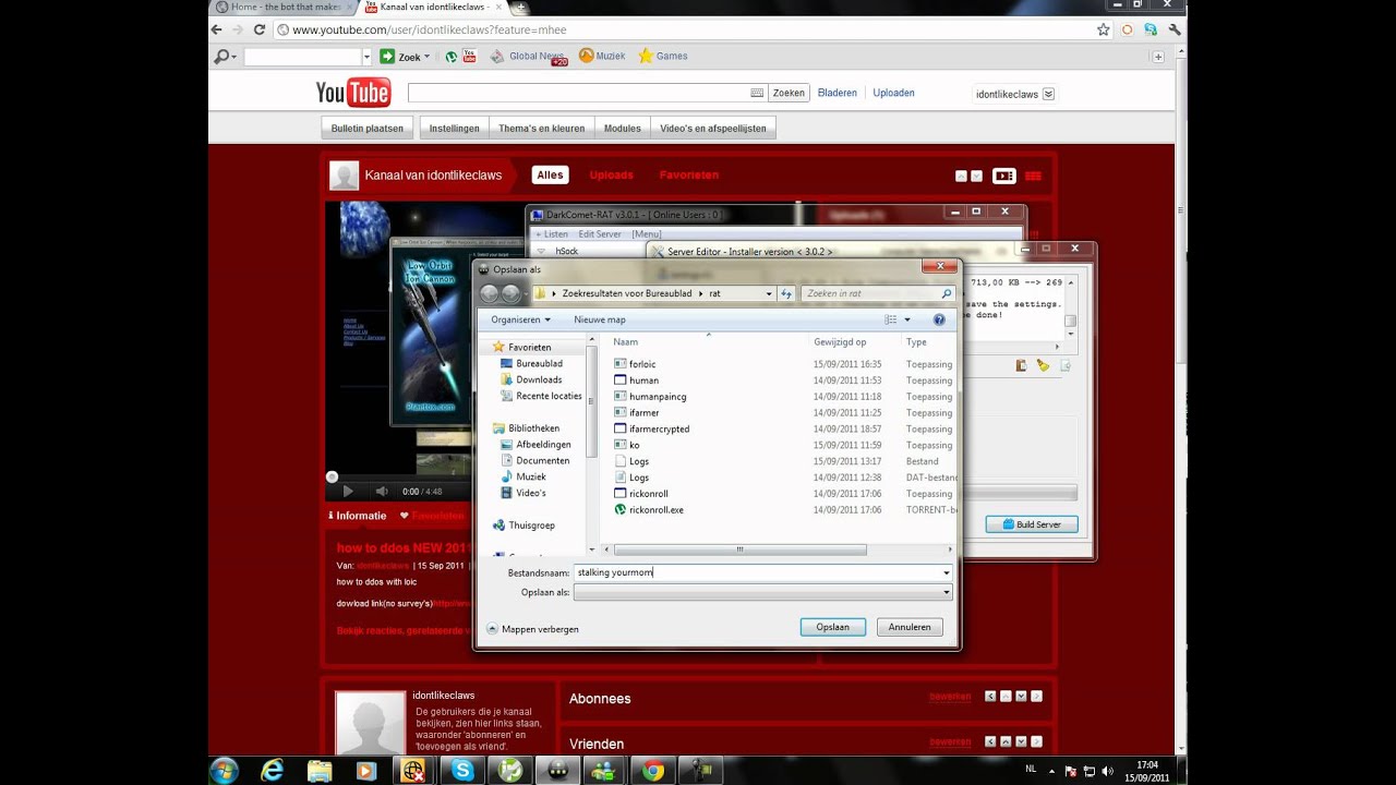darkcomet rat tutorial - YouTube